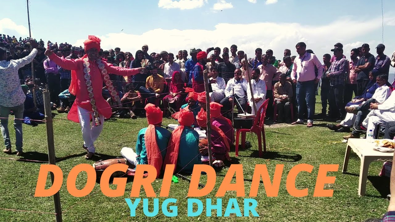 Dogri songs with dance |folk| |Yug Dhar| Jammu and Kashmir - YouTube