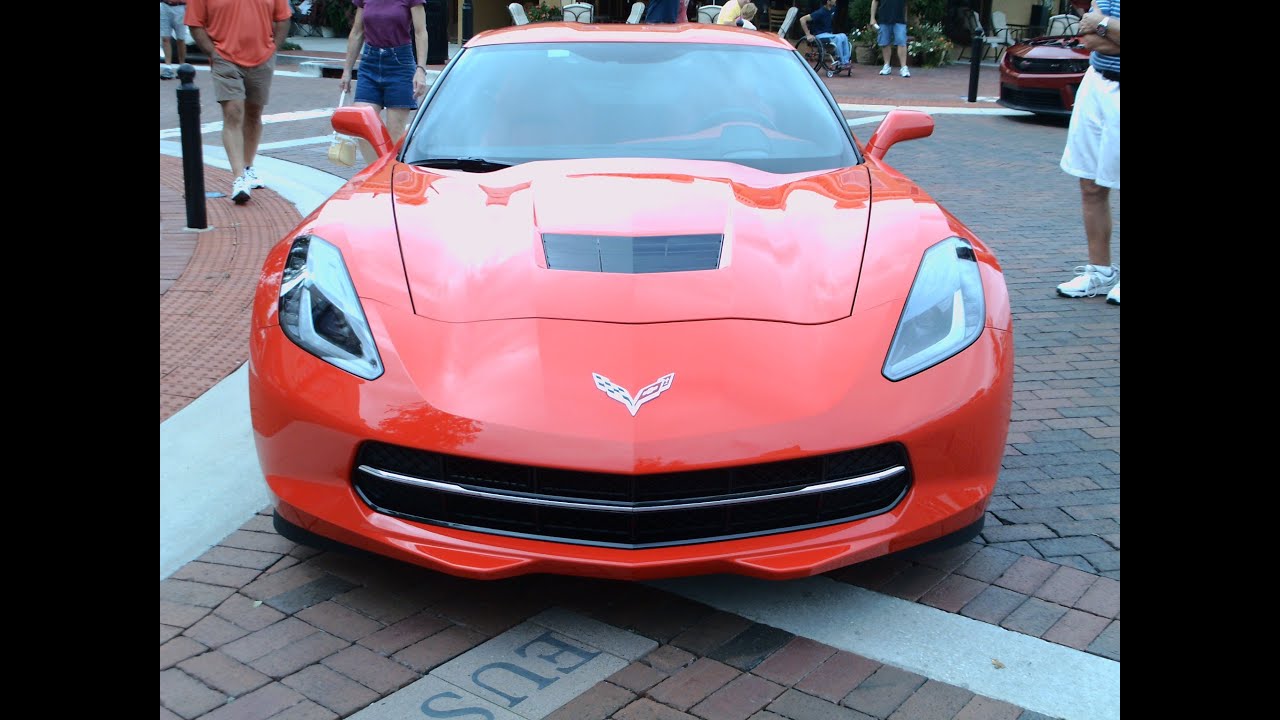 2014 Corvette Sting Ray Coupe Red Eustis092813 - YouTube