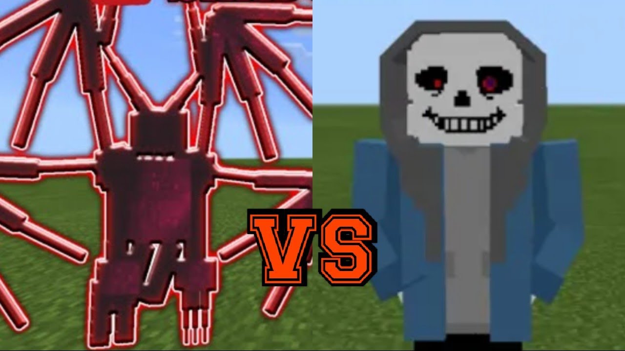 Scarlet Galaxy Titan VS True Genocide Dust Sans in Minecraft pe - YouTube