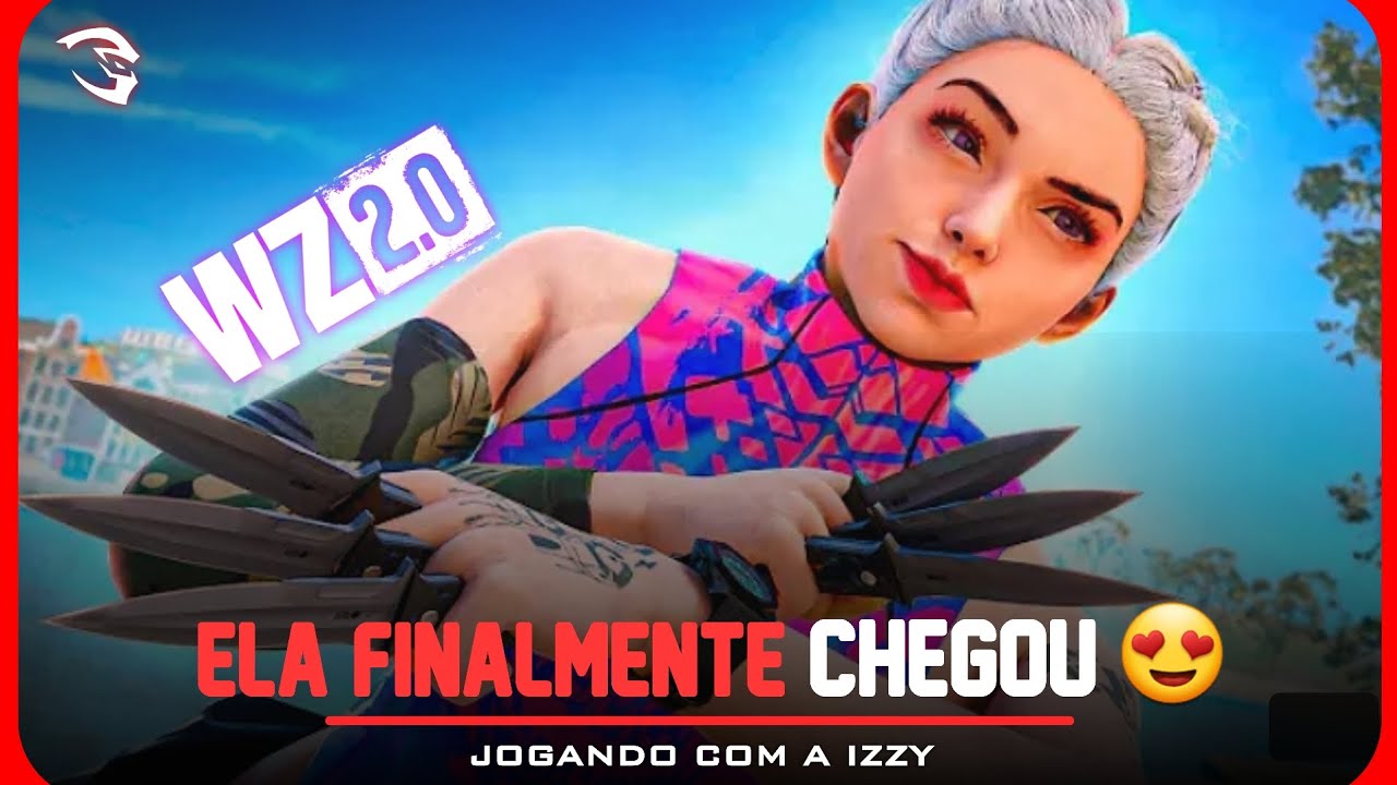 ELA FINALMENTE CHEGOU!! 😍 Jogando com a Izzy 🥰 | COD Warzone 2.0 ...
