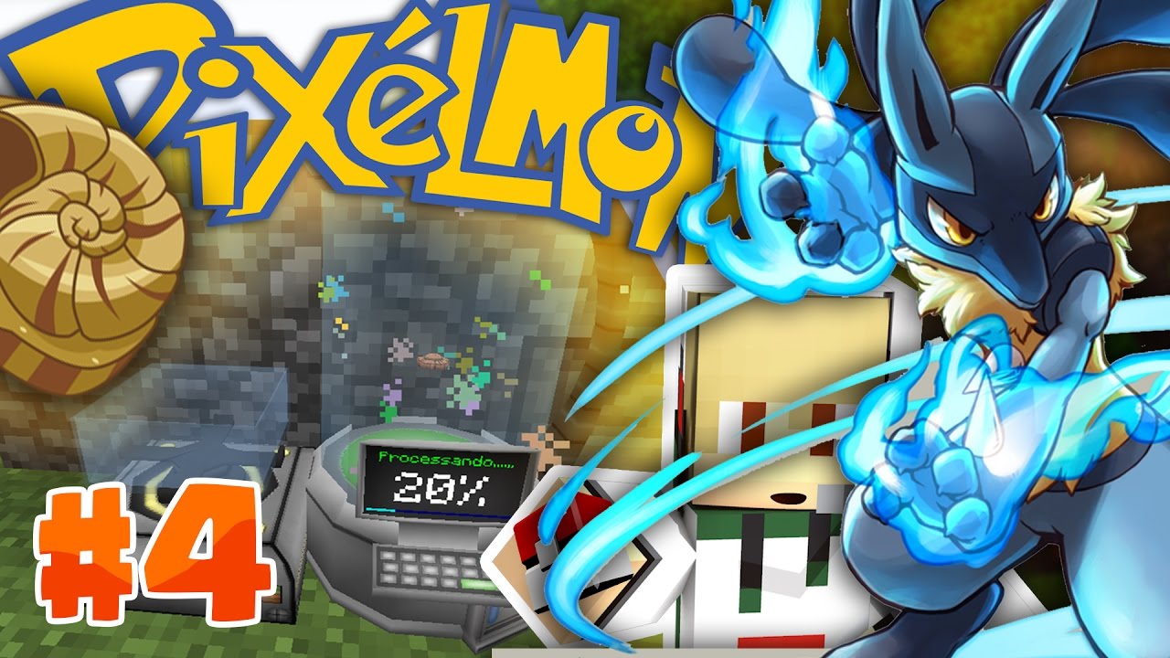 REVITALIZZIAMO UN FOSSILE E NUOVE EVOLUZIONI - PIXELMON #4 - YouTube