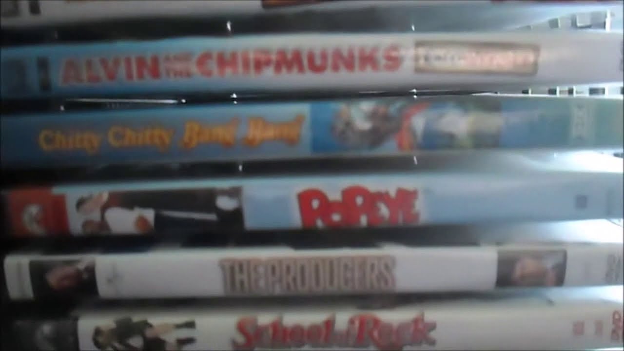 A Quick Run Through Of My Musical Movie Collection - YouTube