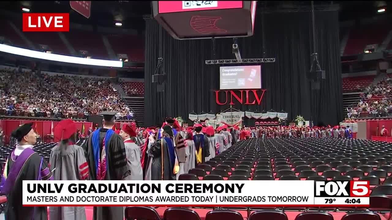 UNLV graduation ceremony - YouTube