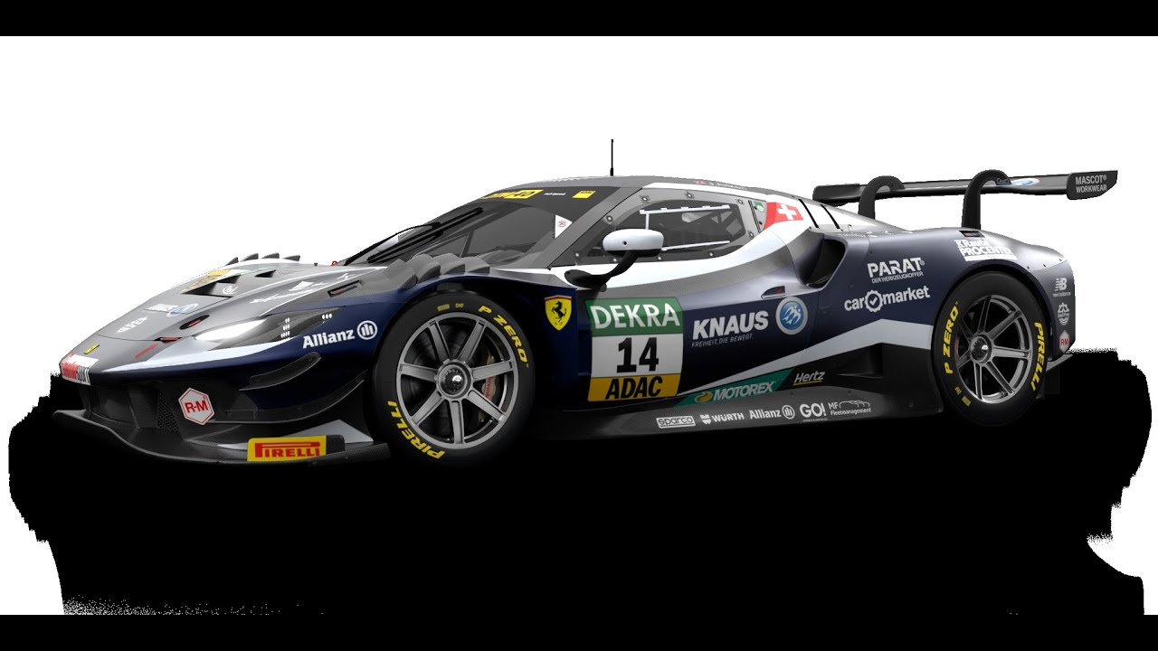 RaceRoom DTM24 Ferrari 296 GT3 DTM Daytona #simracing #raceroom # ...