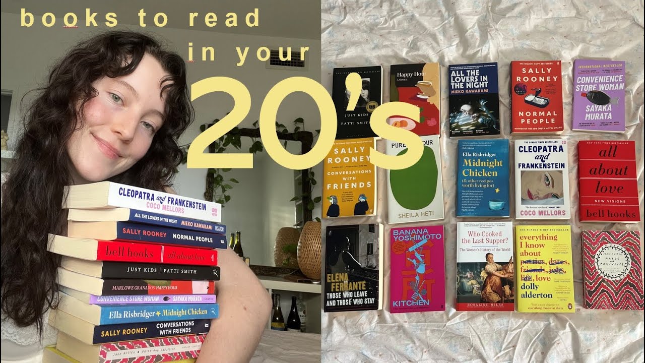 20 books to read in your twenties !! - YouTube
