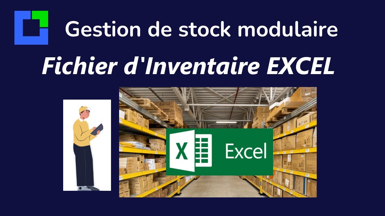 Format de fichier Excel pour faire un Inventaire facile - YouTube
