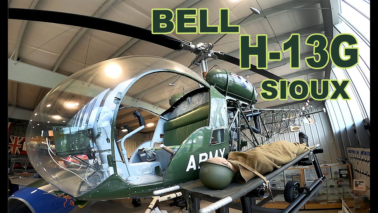 Bell H-13 Sioux (Bell 47D) | at Wings of Freedom Aviation Museum ...