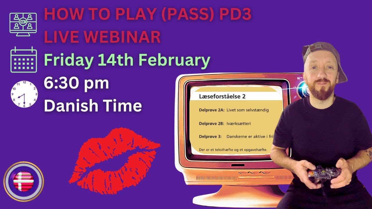 🎤 Free Live Webinar: How to Pass the PD3 Danish Exam on Your First Try ...