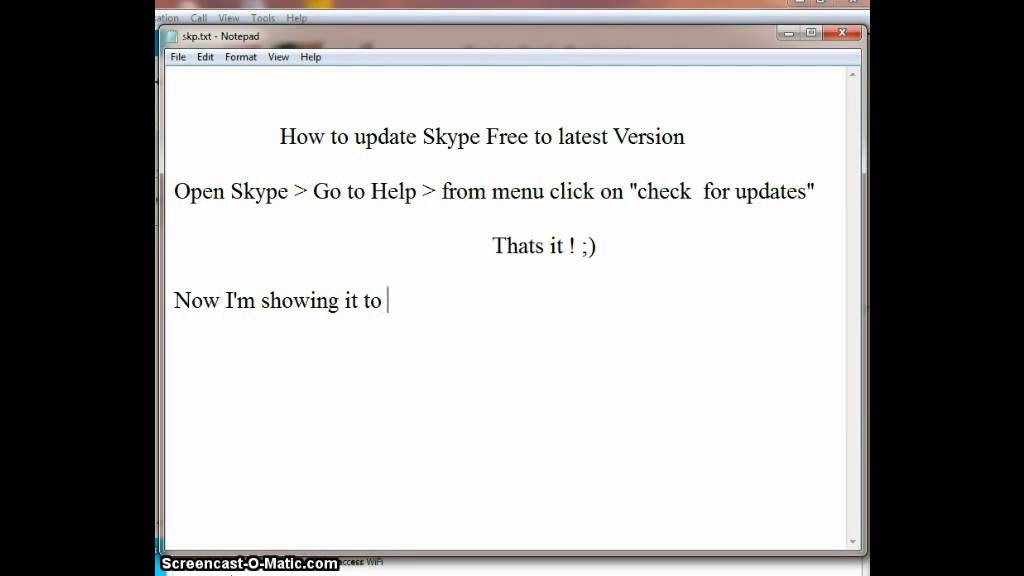 How to Update Skype to Latest Version for FREE - YouTube