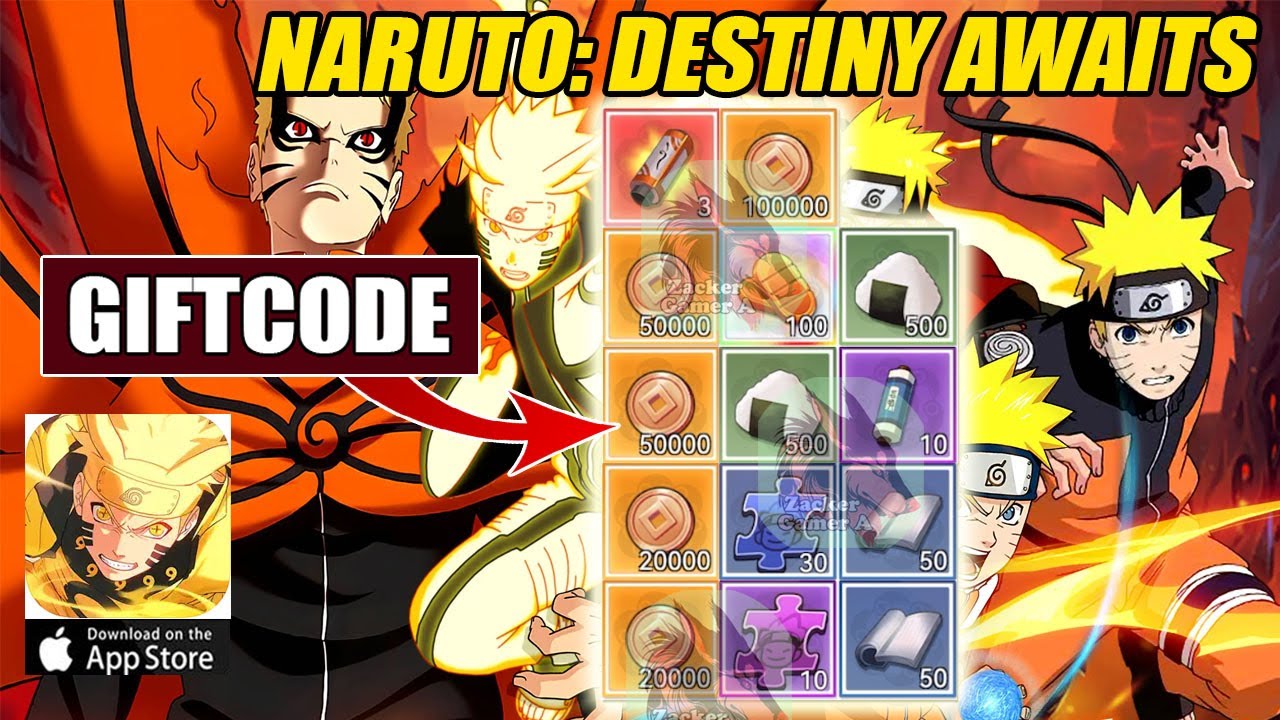 Naruto Destiny Awaits & All 5 Giftcodes - How to Redeem Code | Naruto ...
