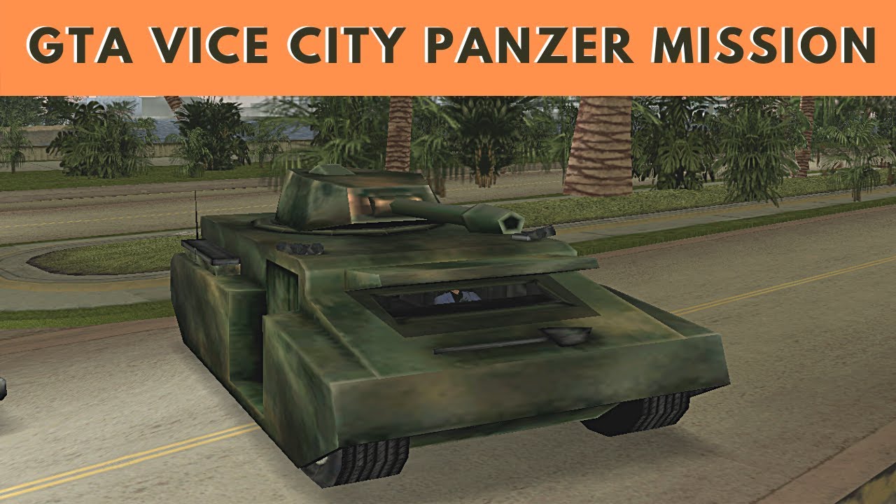 GTA Vice City Panzer/Vigilante Mission - YouTube