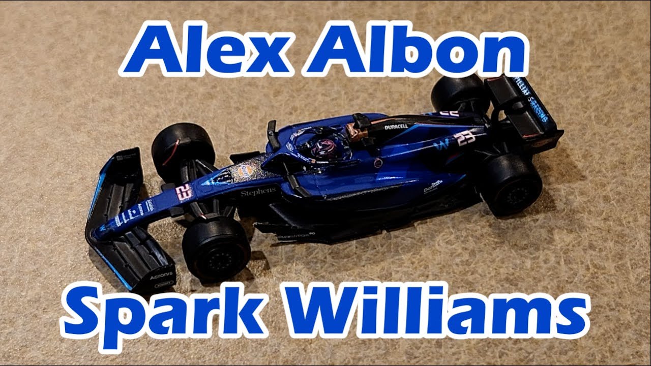 The Return of 1/64 Scale! Alex Albon Spark Williams FW45 Review - F1 ...