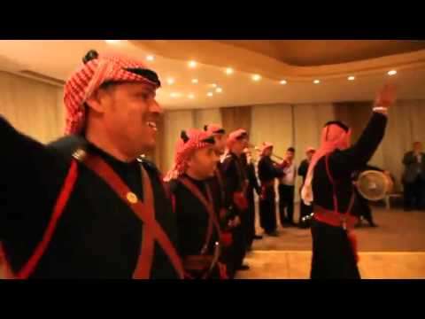 JORDANIAN FOLKLORE DABKE Иорданская дабка - YouTube
