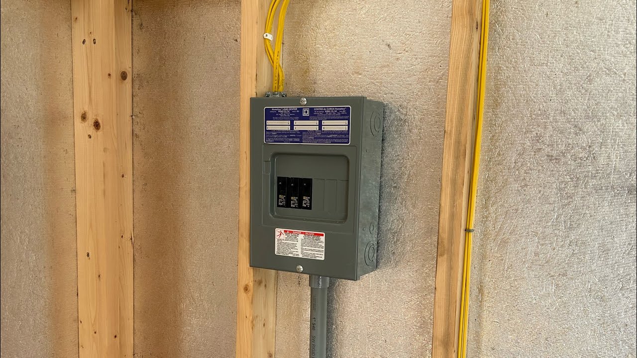 How to temporarily run power to your shed with extension cords. (Turn ...