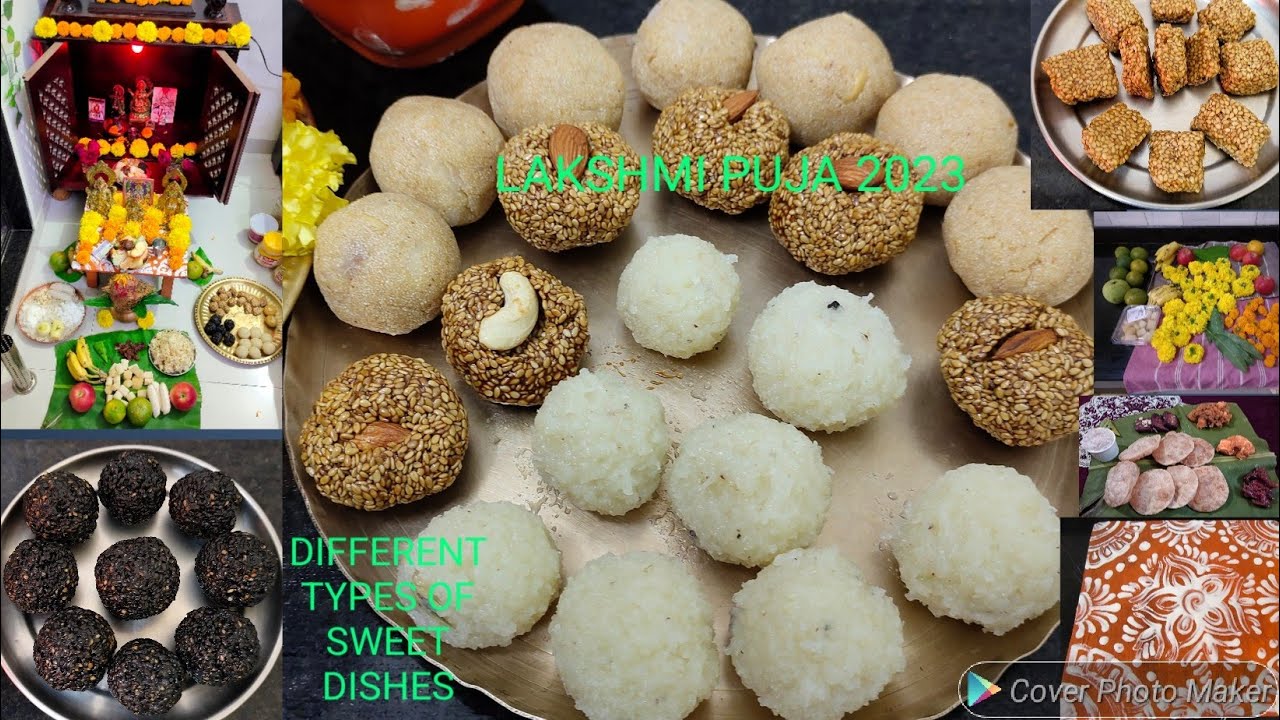 LAKSHMI POOJA, 2023/Puja Special Sweet DISHES & Bhog Idea/Til Chikki ya ...
