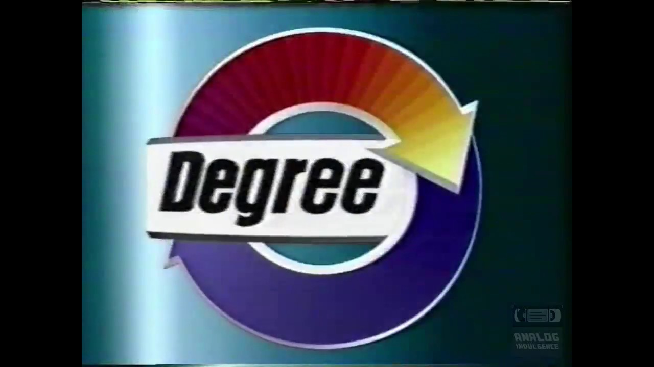 Degree Deodorant | Television Commercial | 1993 - YouTube