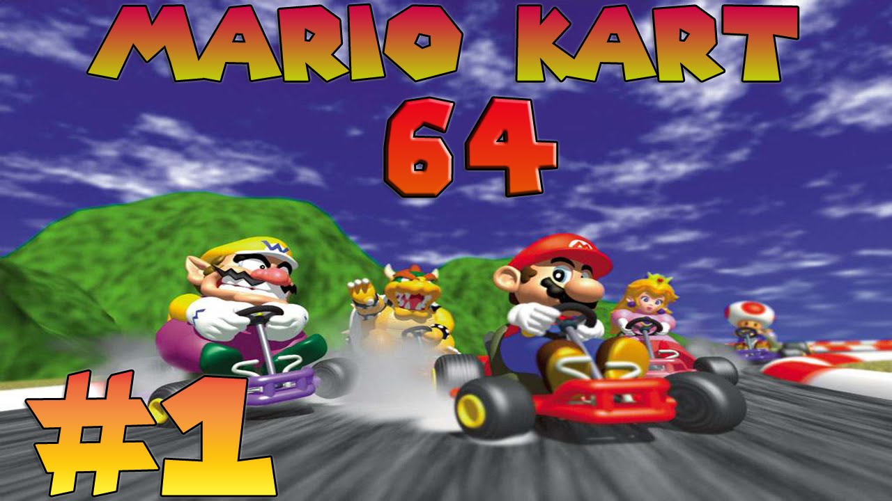 Mario Kart 64: Lightning Bolt Your Face! | Part 1 - YouTube