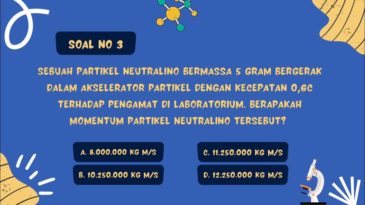 Pembahasan Quiz HIMAFI "Relativitas Massa" - YouTube