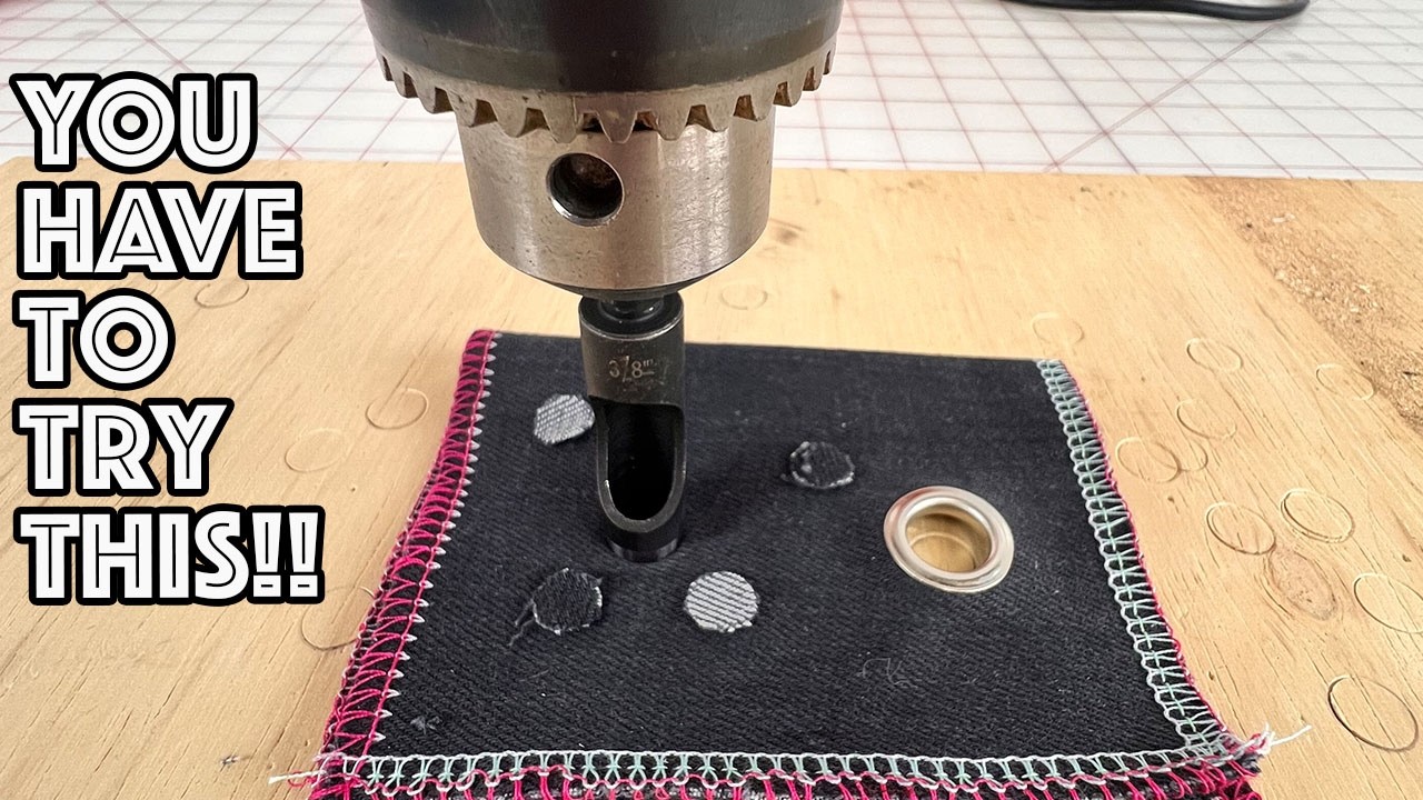 Installing Grommets In Anything Made Easy And FAST - You'll Be Amazed ...