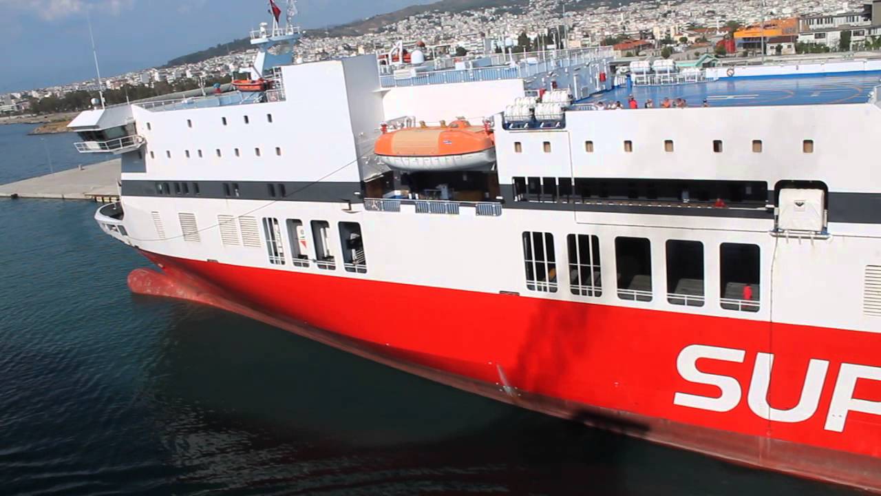 Superfast II in Patras - YouTube