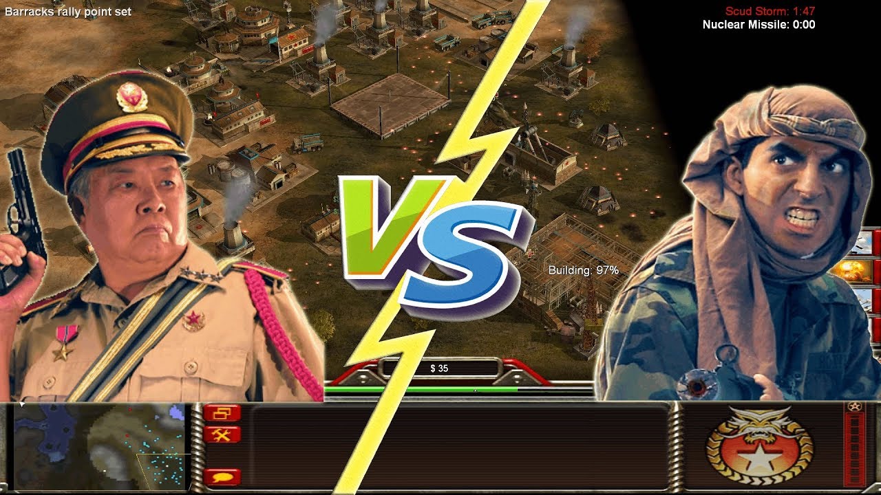 Generals Zero Hour - Challenge - General Fai vs Prince Kassad - Hard ...
