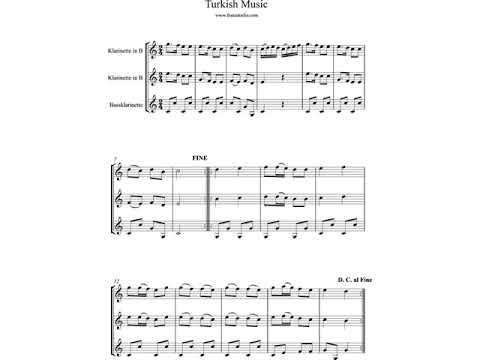 Turkish Music 3 Clarinets - YouTube