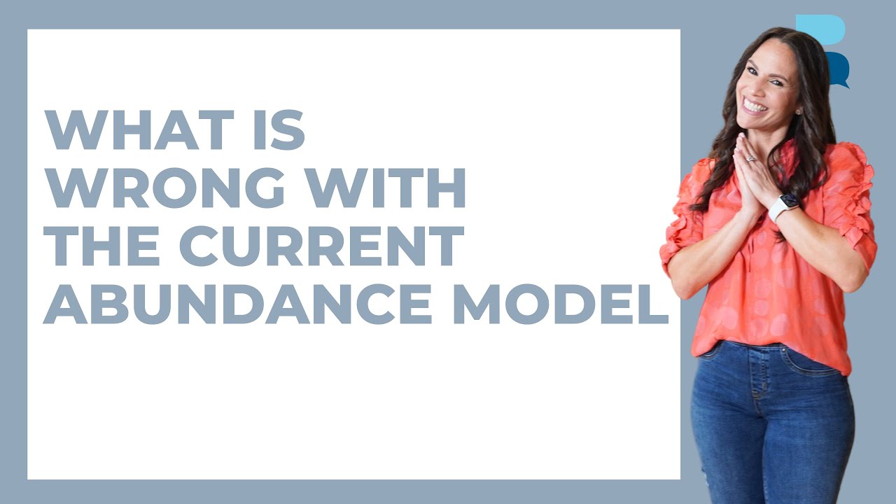 What Is Wrong With The Current Abundance Model - YouTube