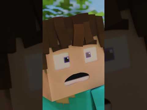 First Kiss With Creeper Girl !! #LazBlockStudio #CuteGirl #Minecraft # ...