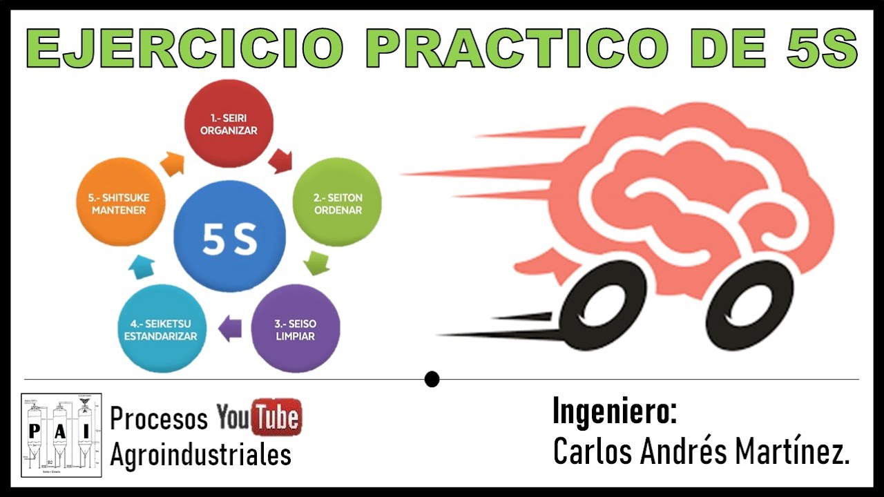 Ejercicio Practico de 5s - ¿Qué son las 5s? - Separar, Ordenar, Estandarizar, Limpiar, Mantener ...