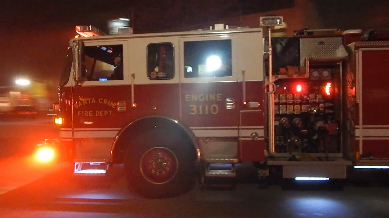 Fire Trucks Responding | On-Scene at Fire Alarm | 100ft Aerial Ladder ...