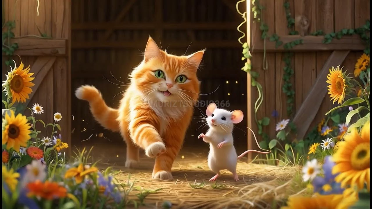 The Inspiring Story of a Mouse and a Cat Becoming Friends - YouTube