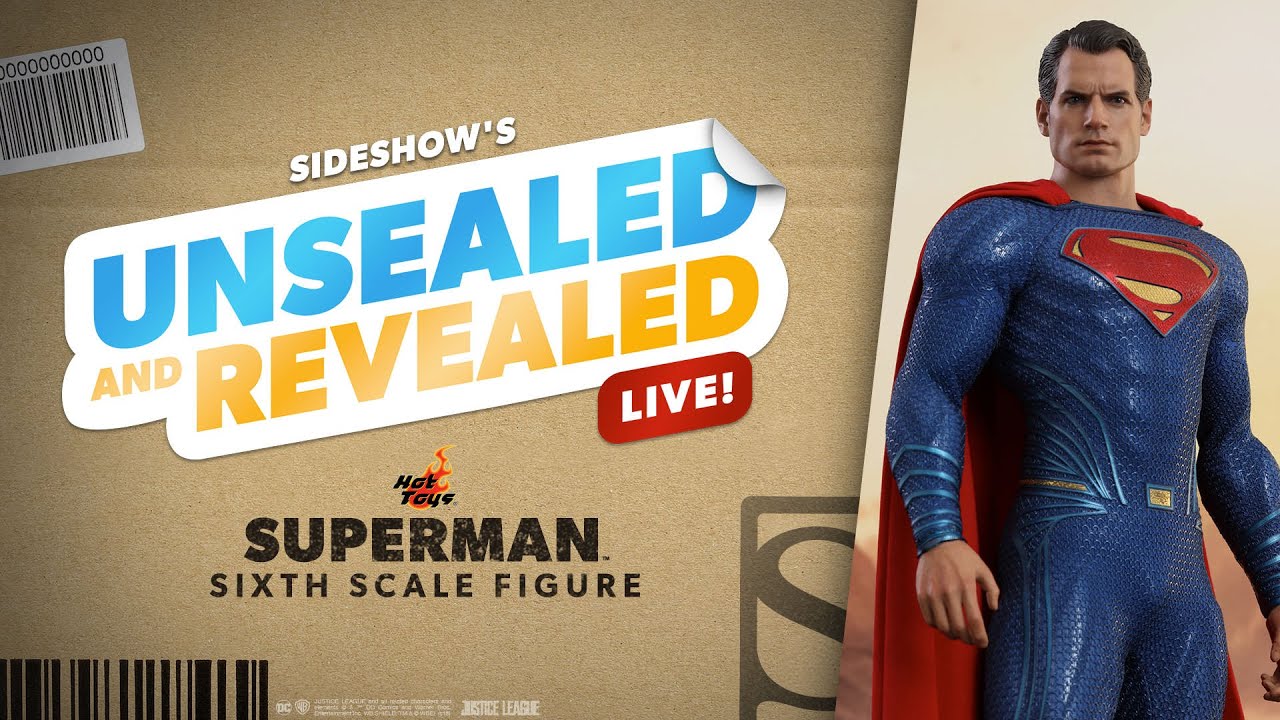 Superman Sixth Scale by Hot Toys | Unsealed and Revealed - YouTube