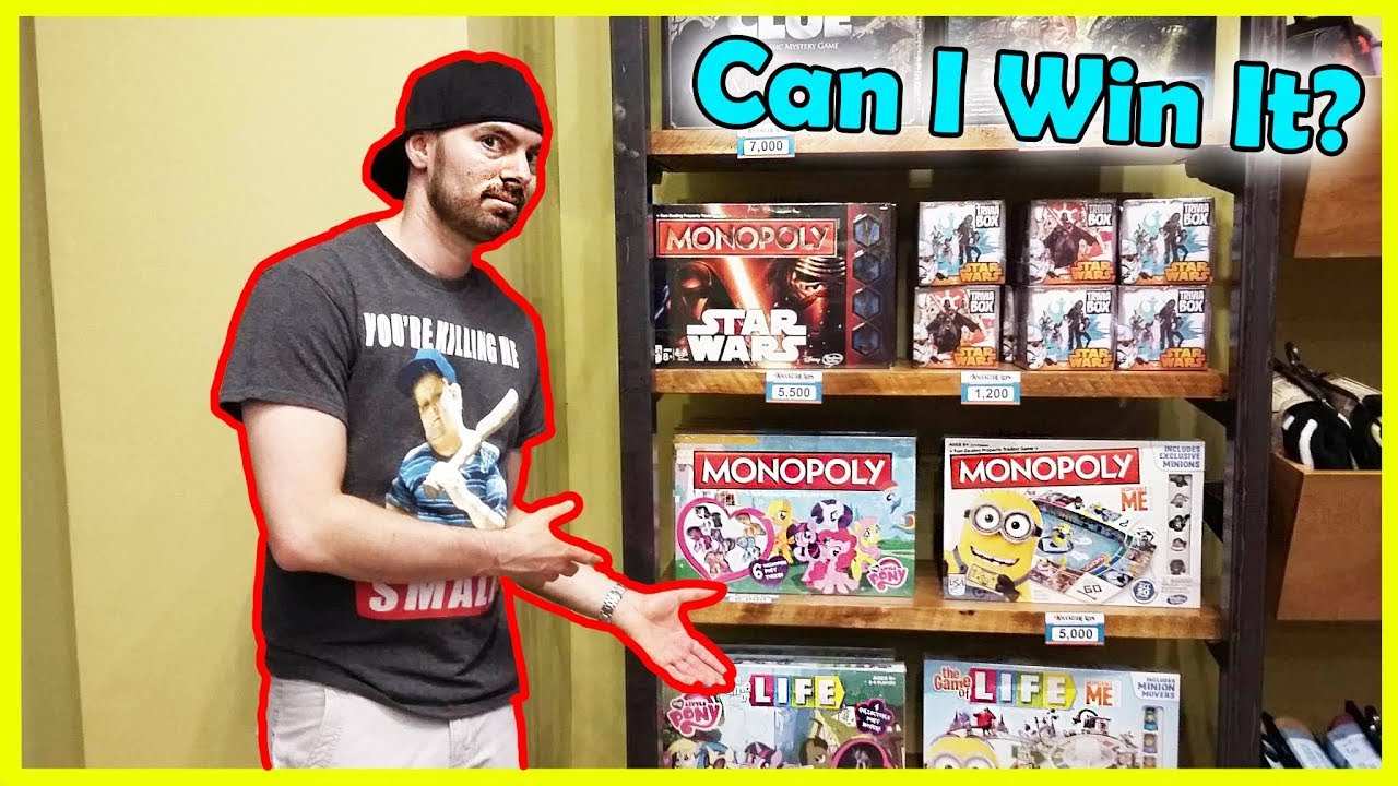 Can I Win it? My Little Pony Monopoly At Knuckleheads Arcade Wisconsin ...