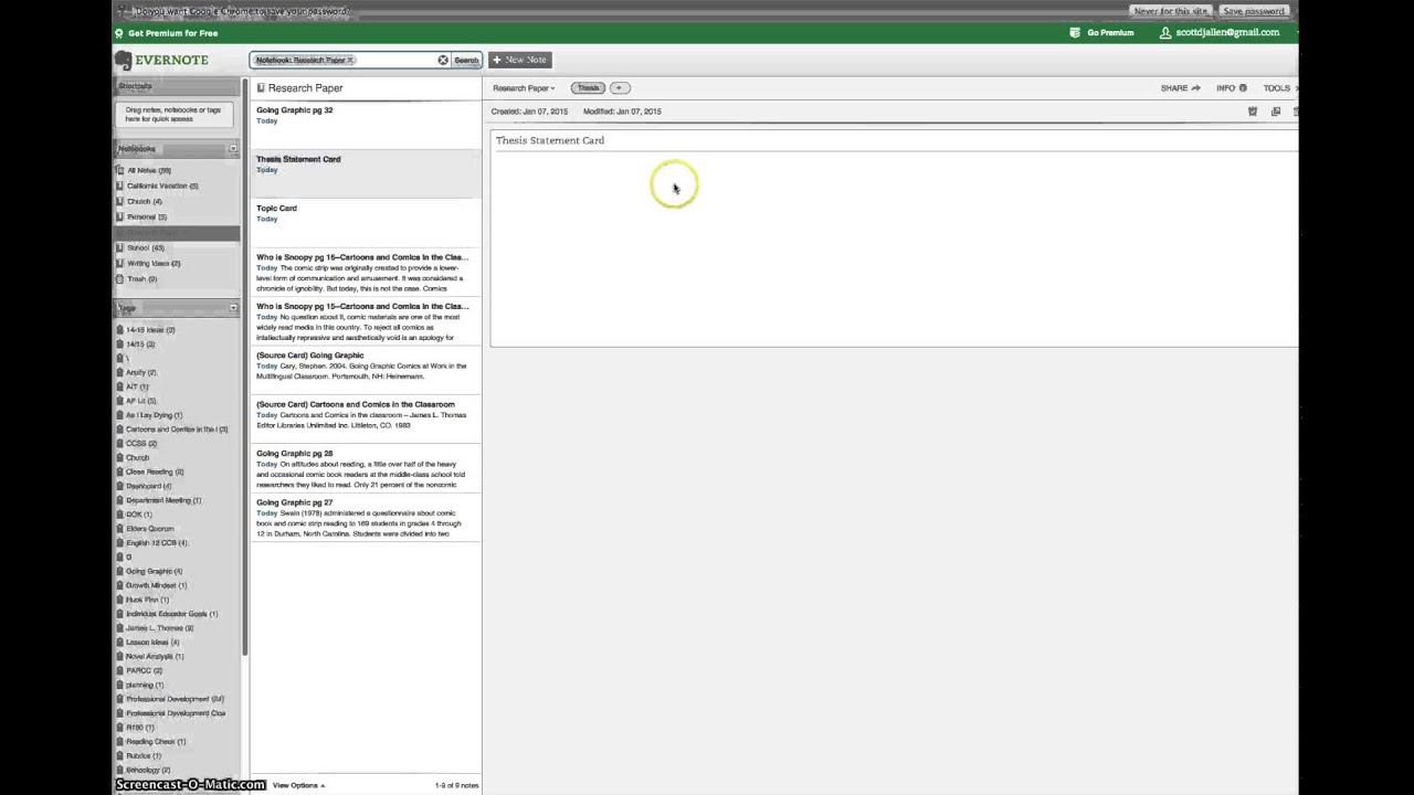 Evernote Tutorial - YouTube
