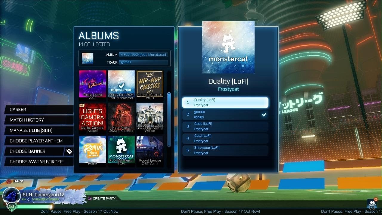 All the anthems I have in Rocket League Part 2 - YouTube