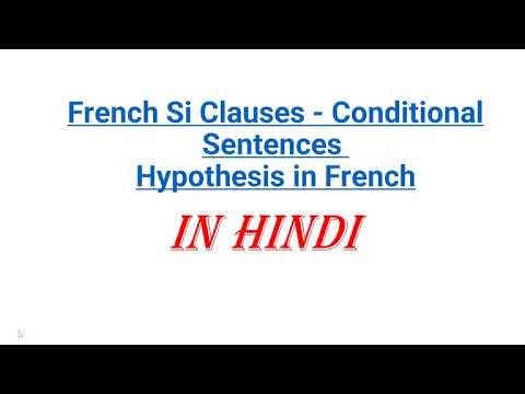 French Si Clauses - Conditional Sentences Hypothesis in French (in ...