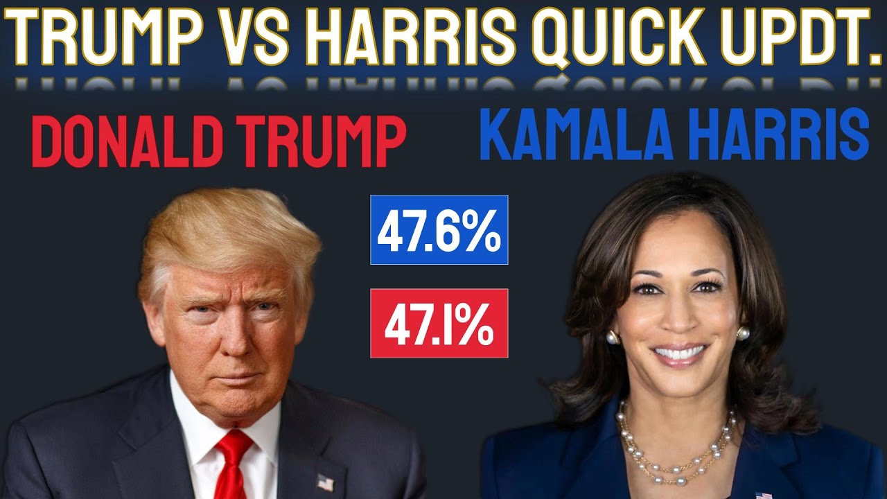 Kamala Harris Polling Numbers vs Donald Trump compared to Biden's vs ...