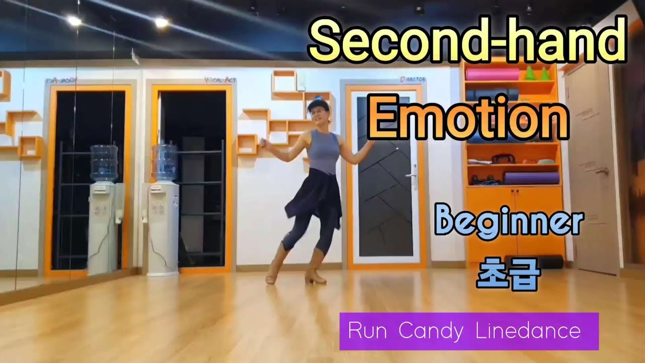 Second-hand Emotion Linedance/Beginner초급라인댄스/October2023 - YouTube