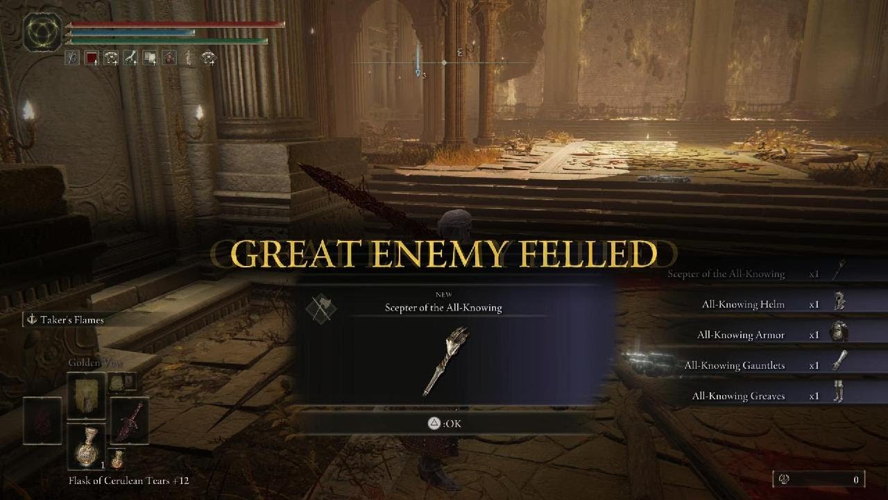ELDEN RING Sir Gideon Ofnir, The All-Knowing - YouTube
