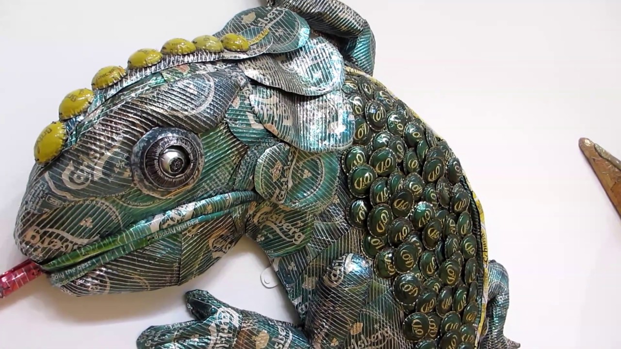 Amazingly beautiful animal sculptures made from old tin cans, by UK ...