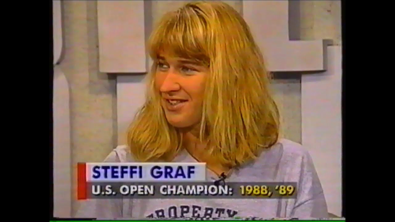 Steffi Graf Interview - 1992 US Open - YouTube