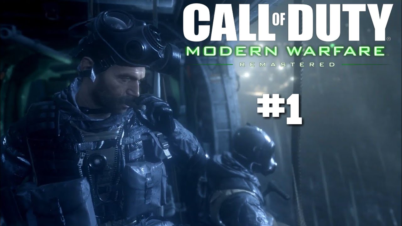 Call Of Duty MW Remastered Gameplay Walkthrough #1 [ Xbox One S ...