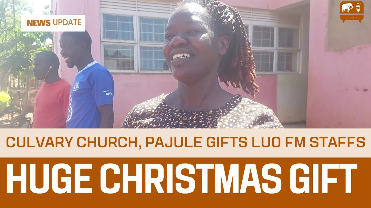 Adorable Moment Luo FM Staffs Reacts To Huge Christmass Gifts From ...