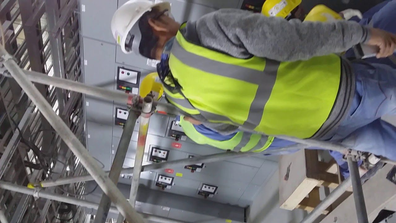 Installation of Motor control center MCC 2000Amps 480V 3phase. - YouTube