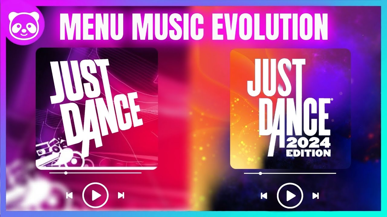 Just Dance Menu Music Evolution [JD 1 - JD 2024 Edition] - YouTube