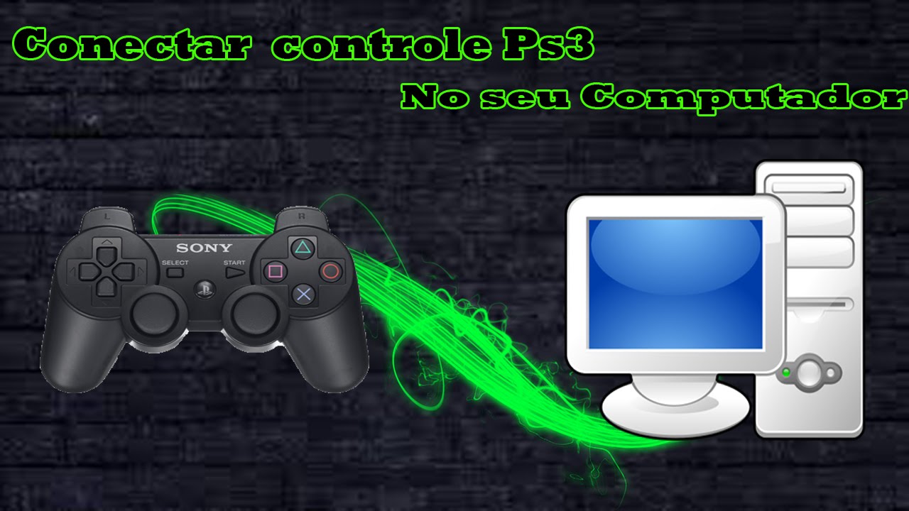 TUTORIAL CONECTAR CONTROLE PS3 NO PC(SEM MOTIONINJOY) - YouTube