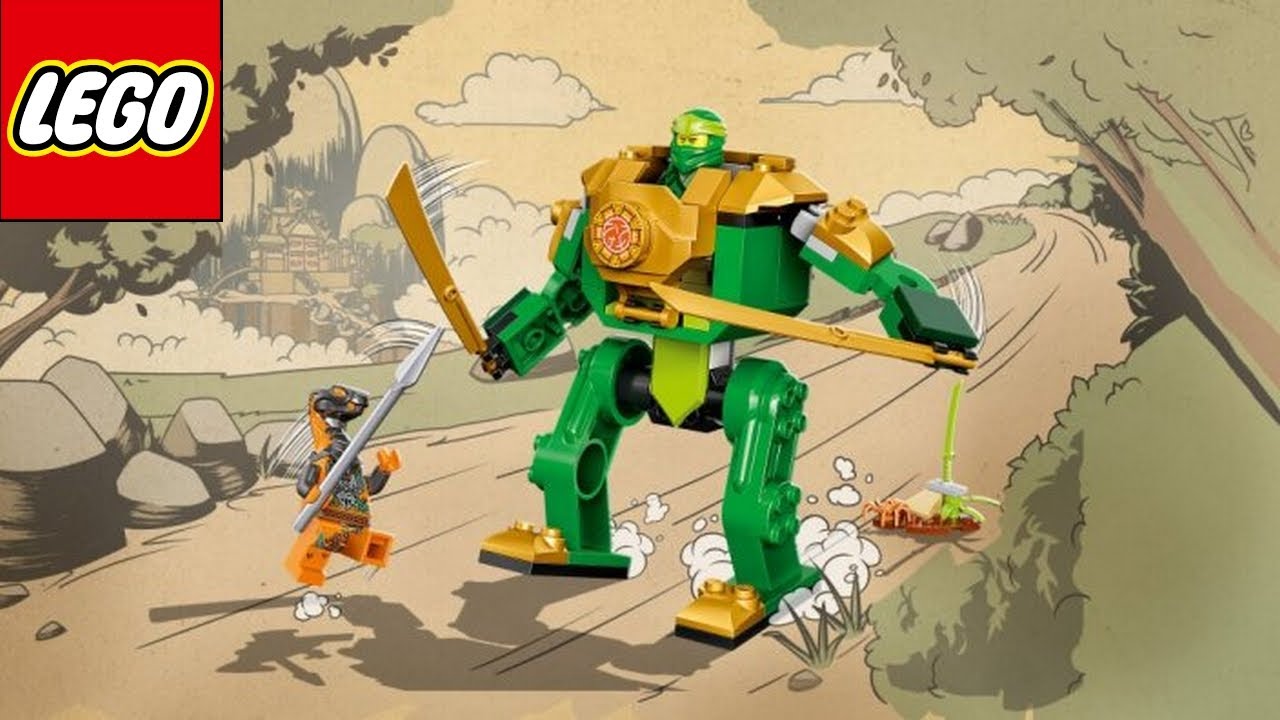 LEGO Ninjago 71757 Lloyd's Ninja Mech - YouTube