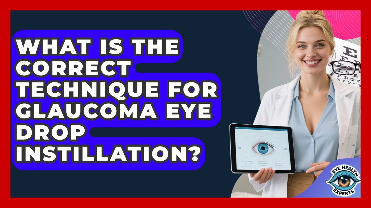 What Is The Correct Technique For Glaucoma Eye Drop Instillation? - Eye ...