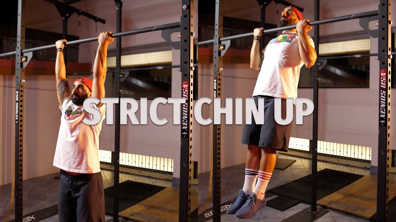 Strict chin up - YouTube