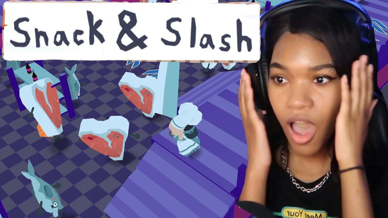 Random Games #1 *SNACK&SLASH* full gameplay - YouTube